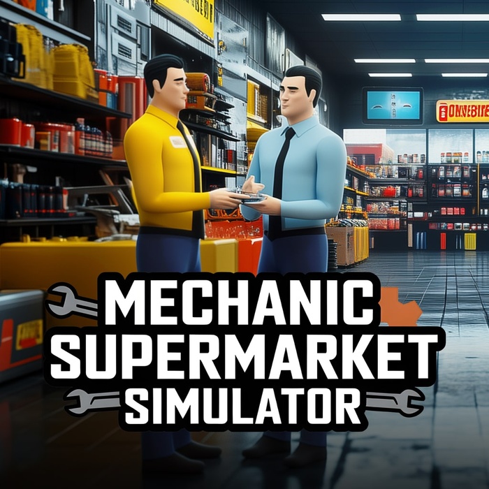 Mechanic Supermarket Simulator · Игры PlayStation · FORZOREZOR.store
